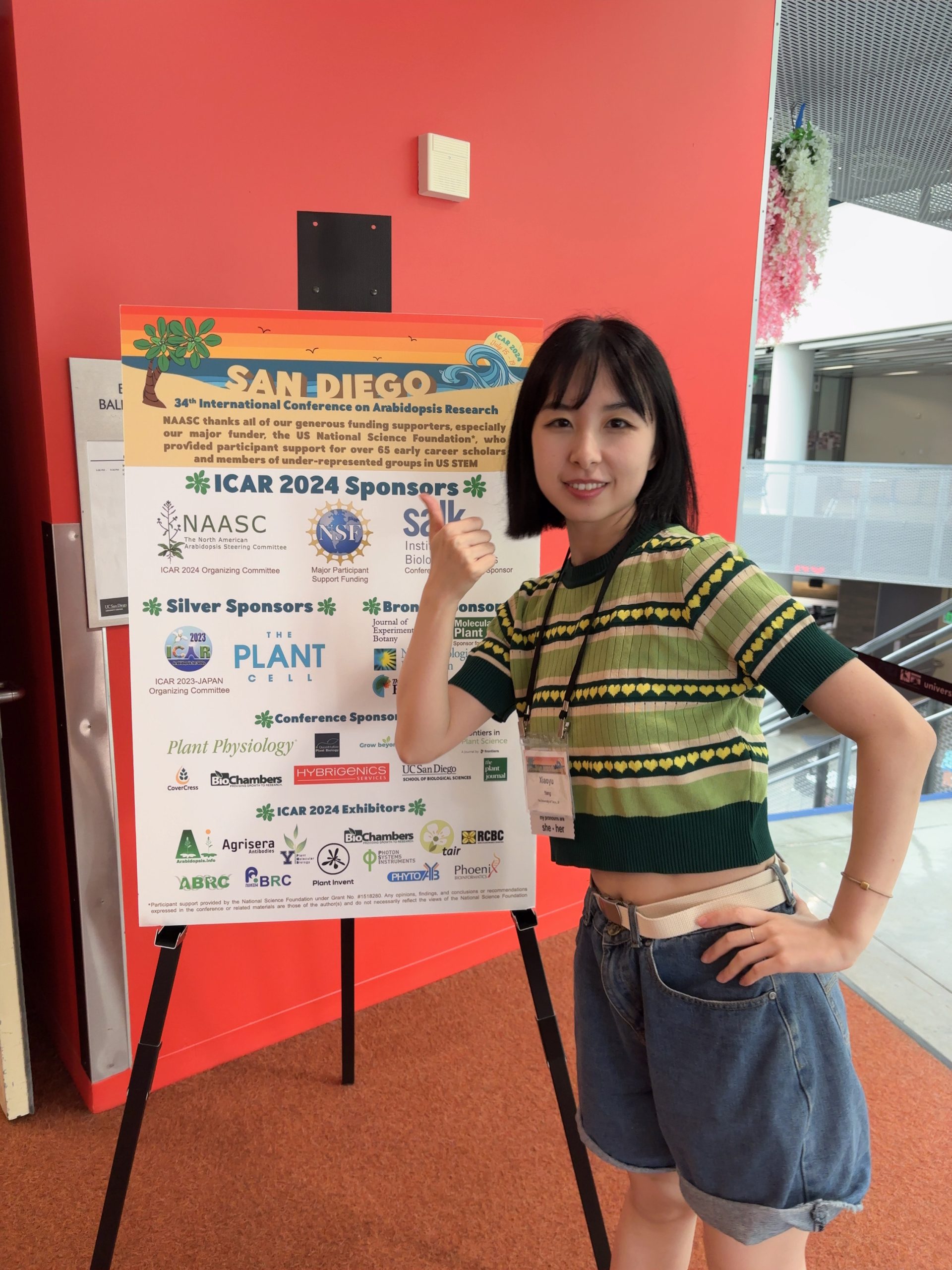 国際シロイヌナズナ研究会議(ICAR2024)に参加しました！ – Radio Plant Physiology (Tanoi Lab)